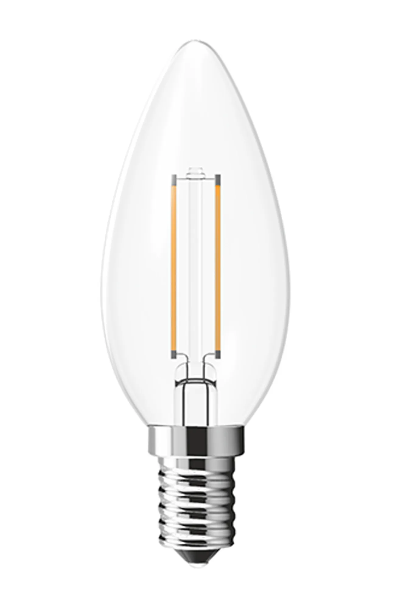 763411113 Value Classic Luxram Value Classic LED Candle E14 2W 2700K 250lm - Inspired Lighting Ltd.